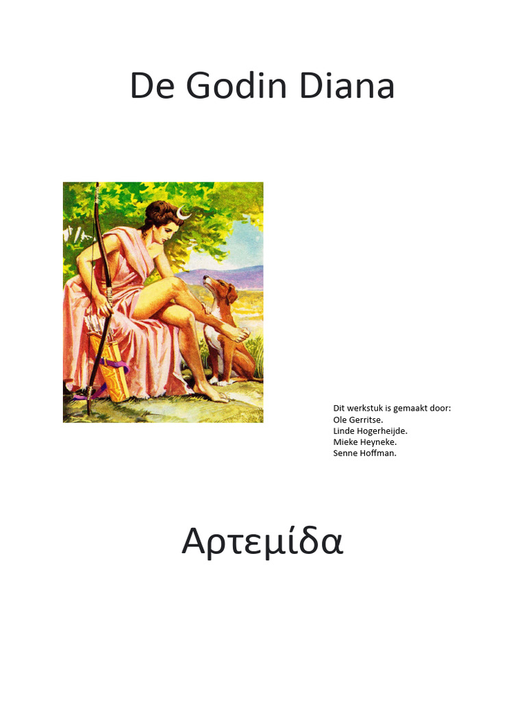 Eindopdracht Godin Diana | PDF