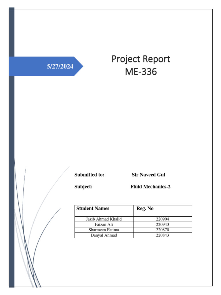 Project Report 3 | PDF | Force | Velocity
