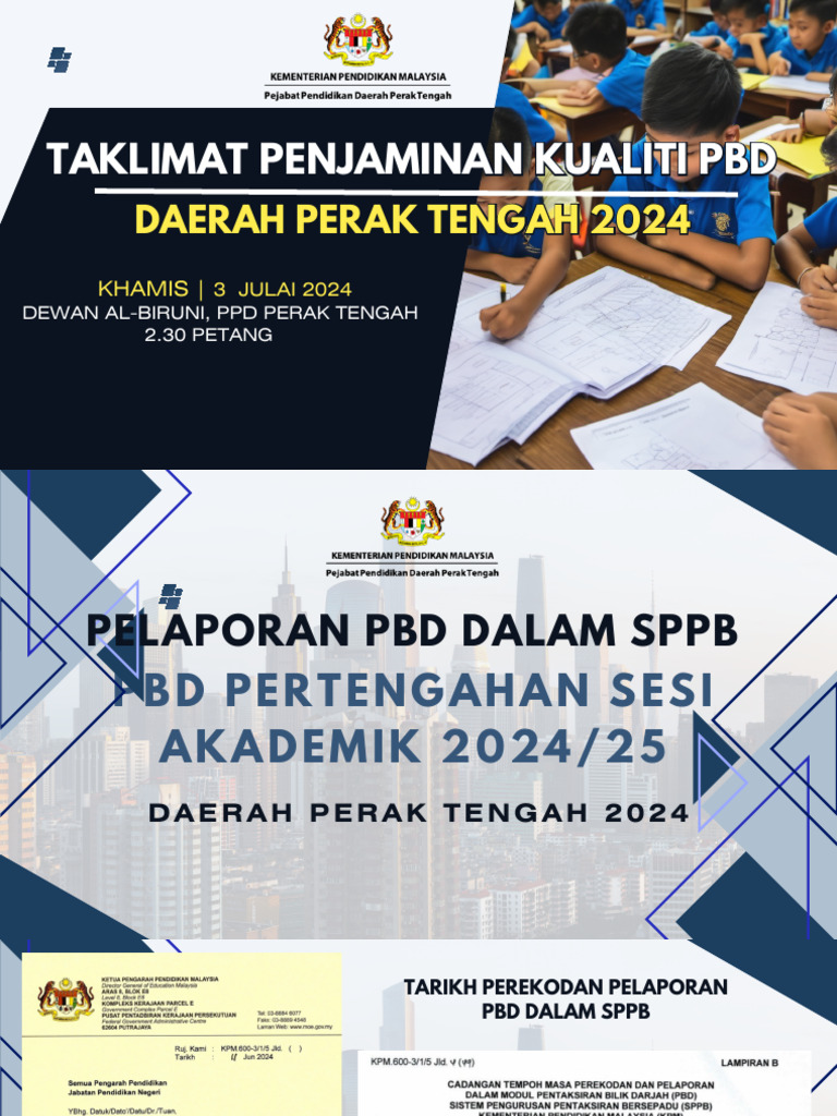 Taklimat Penjaminan Kualiti PBD 2024 | PDF