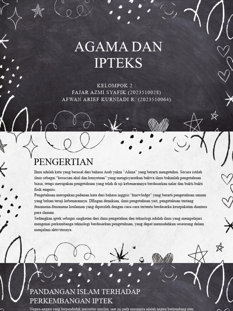 Kelompok 2 Agama Dan Ipteks-1 | PDF | Agama & Spiritualitas