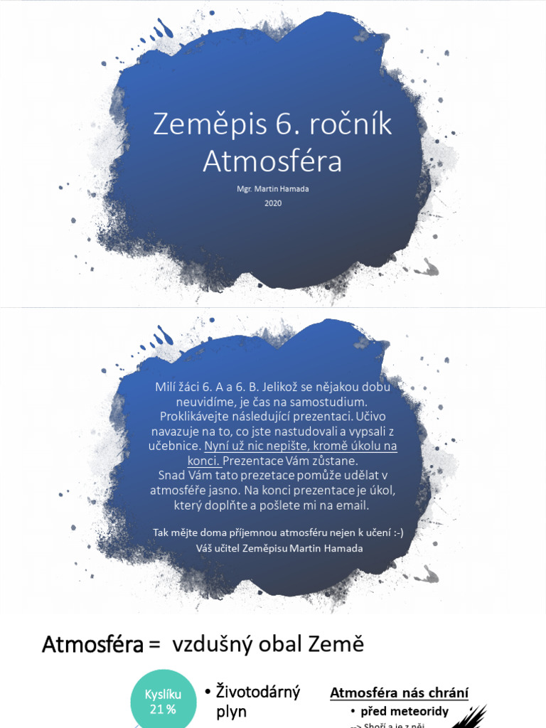 7 Atmosfera Zemepis | PDF