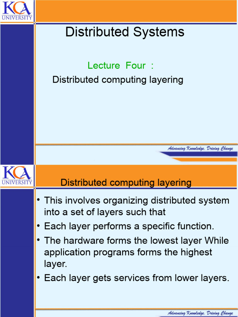 Distributed Systems Slides-Lesson4 | PDF | Operating System | Workstation