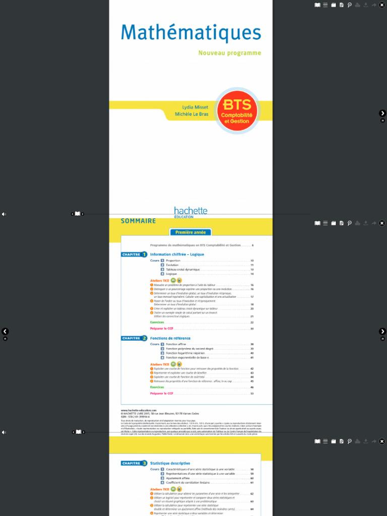 Pdf24 - Mathématiques - Nouveau Programme BTS Comptable Et Gestion | PDF