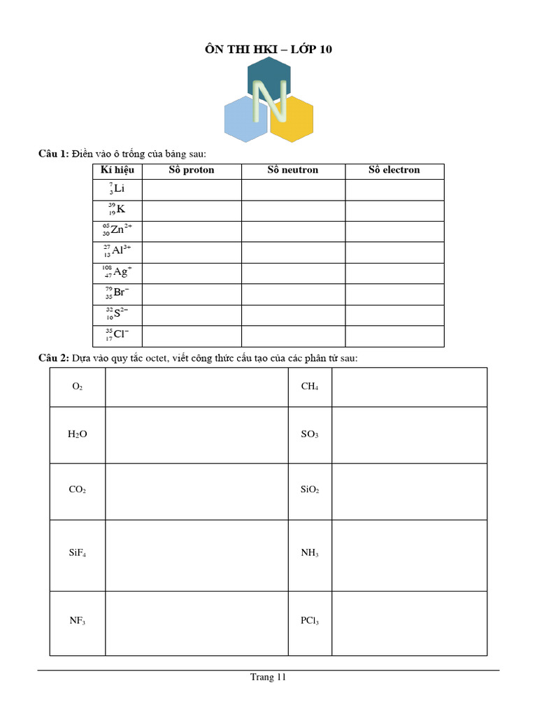 De On Khoi 10 - 2022 | PDF