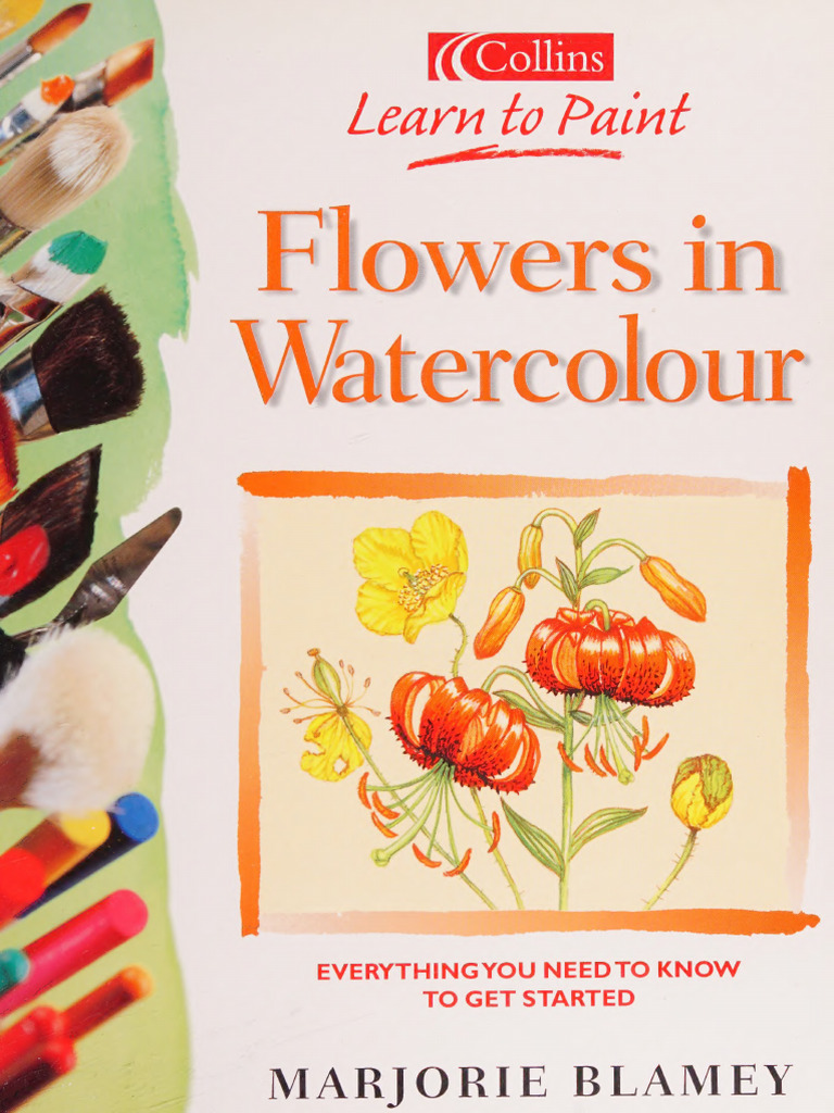 Watercolour Flower Painting Guide | PDF | Watercolor Painting | Drawing