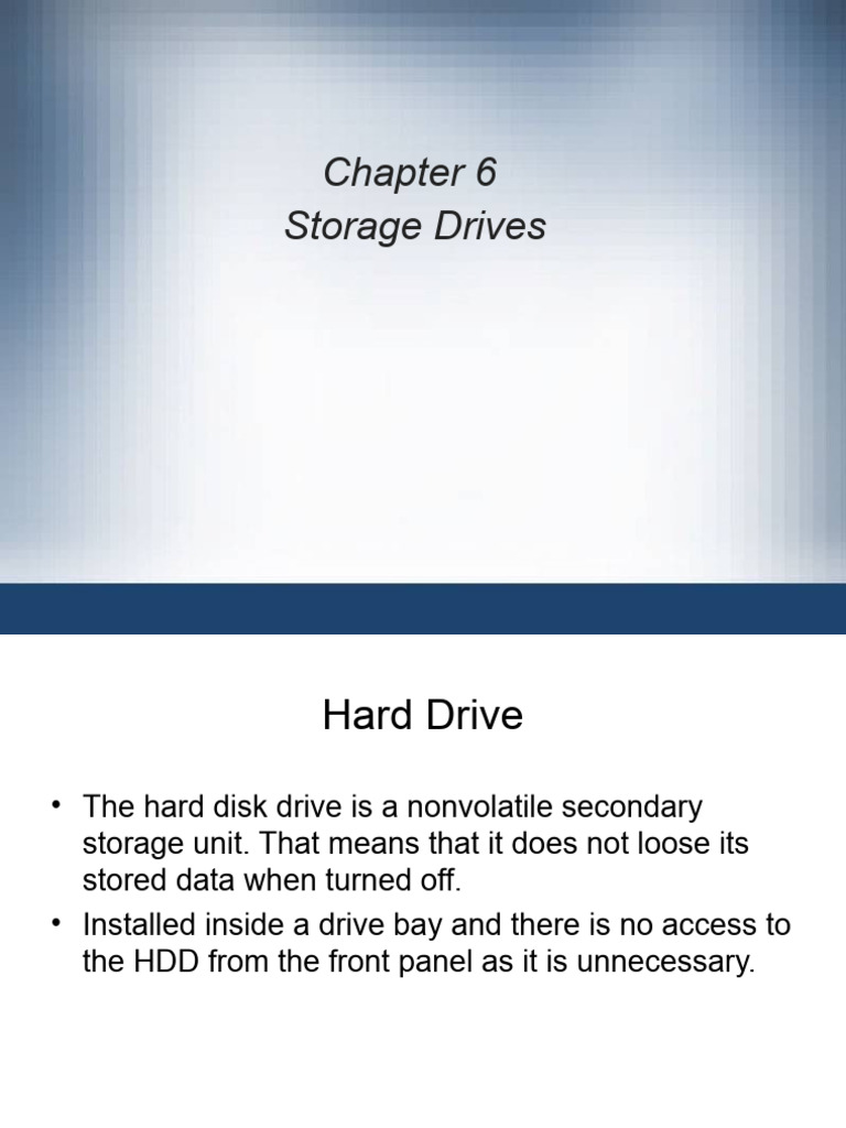 Chapter 6 Assignment | PDF | Hard Disk Drive | Bios