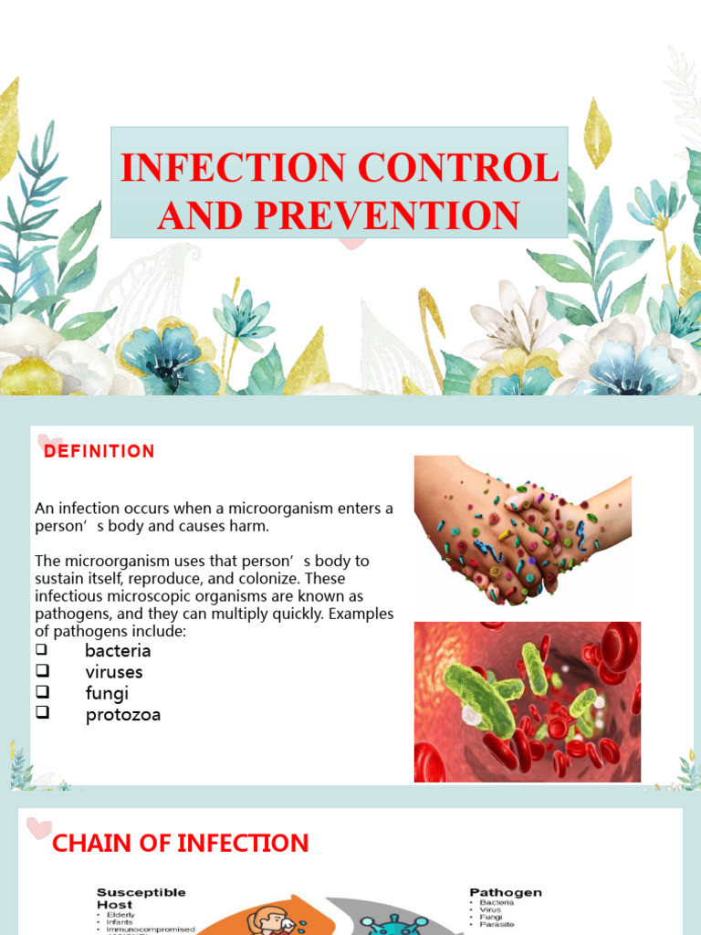 Hospital Infection Control Guide | PDF | Infection | Hospital Acquired ...