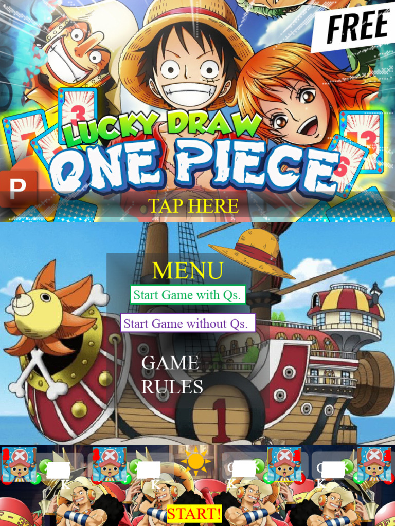 One Piece - Lucky Draw | PDF