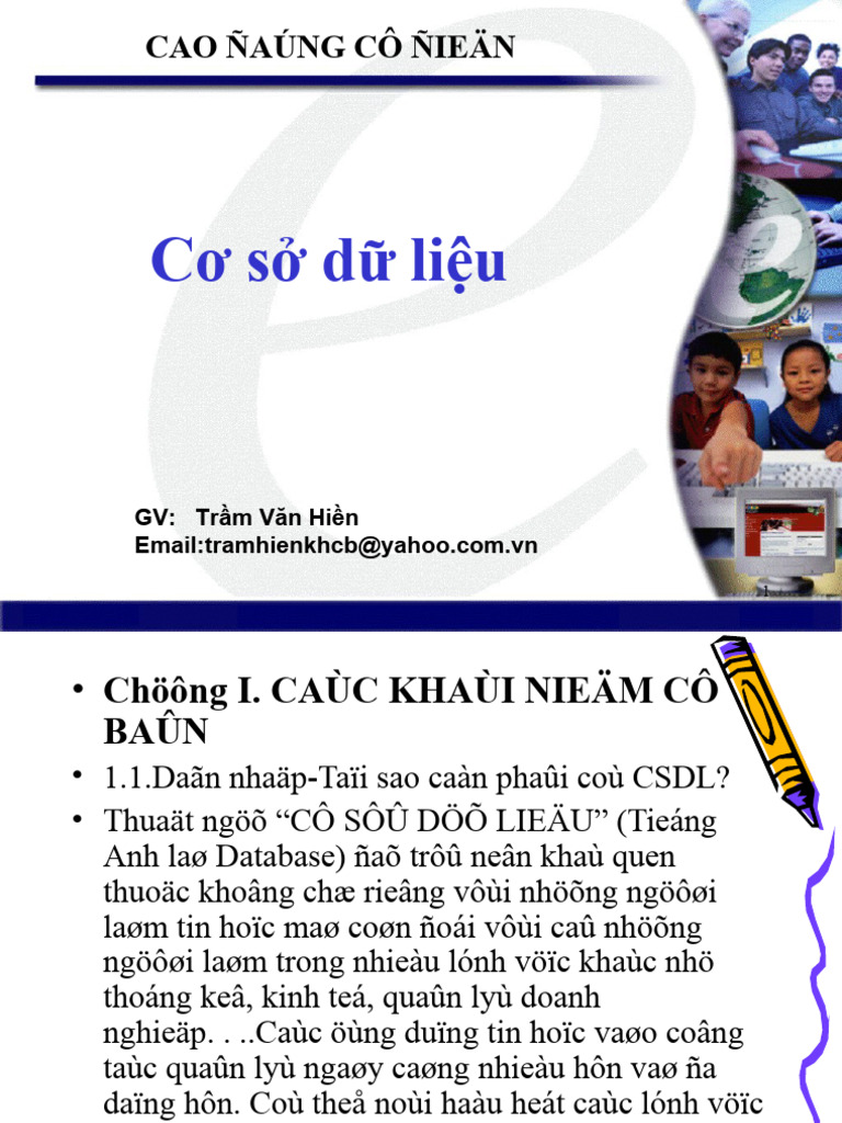 GT CSDL Lop QTM K44 | PDF