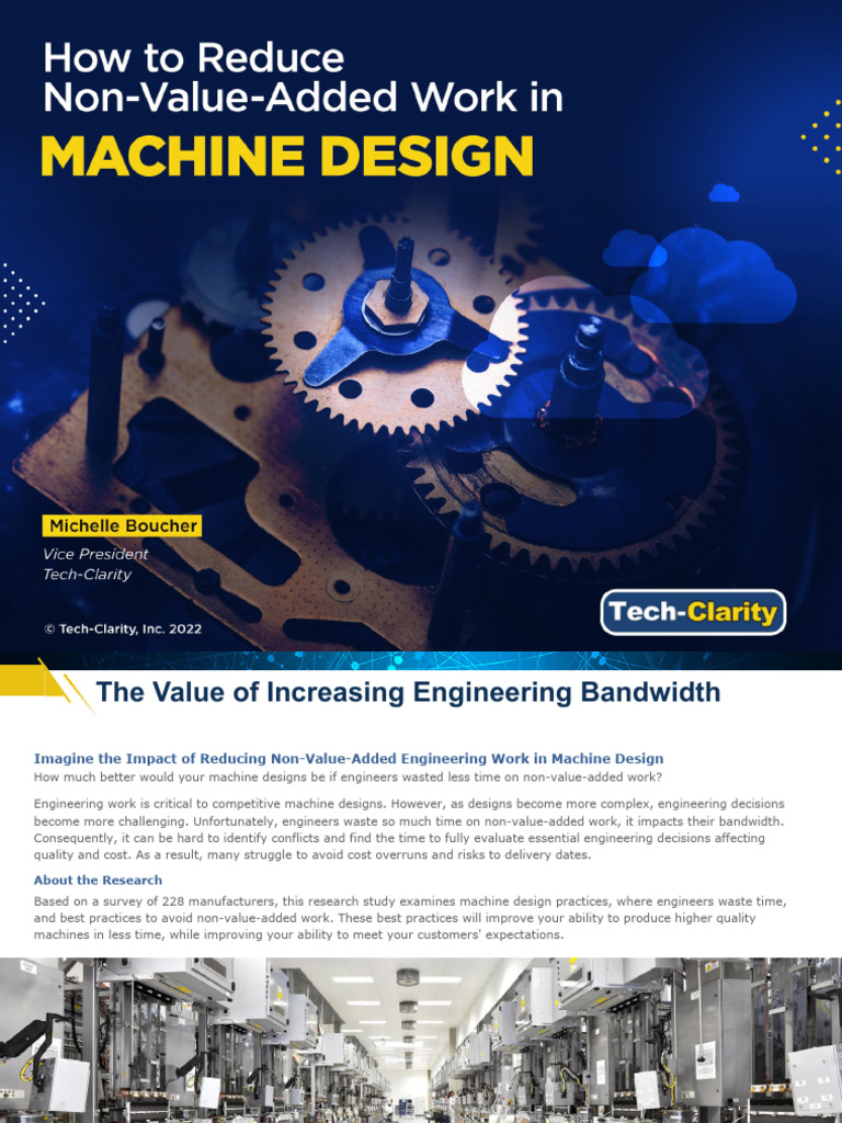 SOLIDWORKS Tech Clarity Ebook Machine Design 2 2022 | PDF | Automation | Computer Aided Design