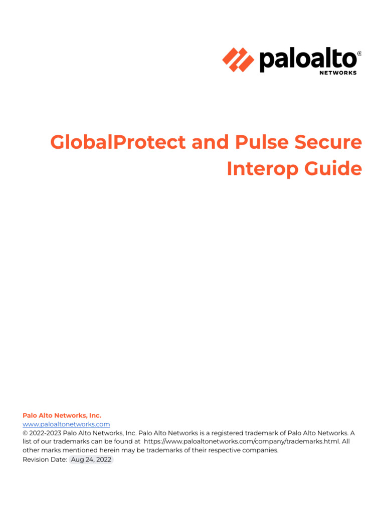 GlobalProtect and Pulse Secure Interop Guide | PDF | Domain Name System | Computer Network
