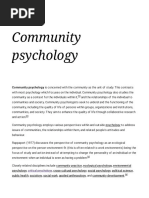 Theories of Community Development | PDF | Community | Social Capital