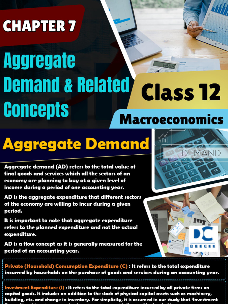 Aggregate Demand and Related Concepts | PDF | Consumption (Economics ...