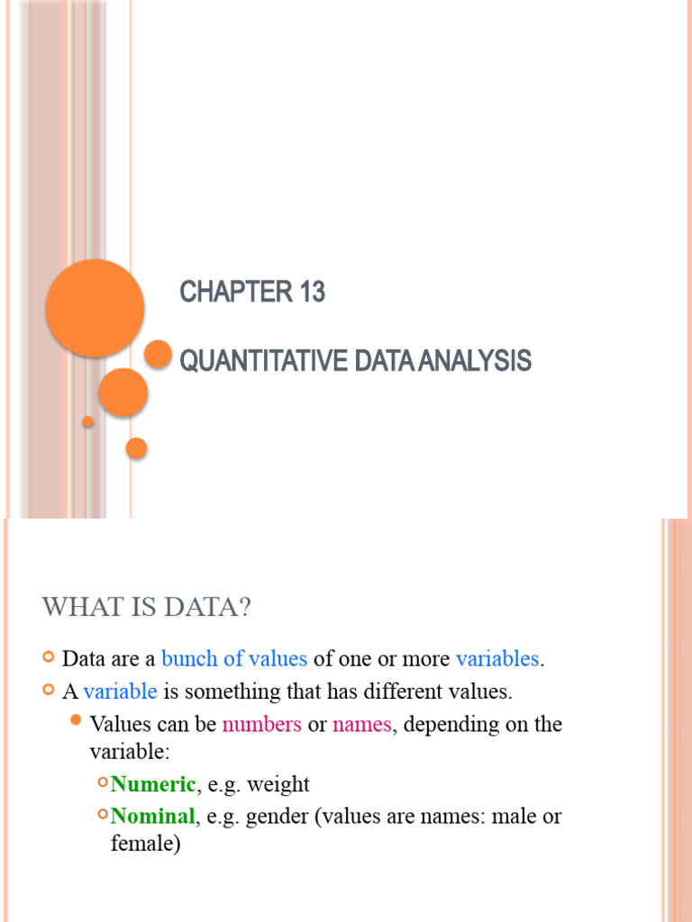 Chap13 Quantitative Data Analysis Revised Jan2021 | PDF | Student's T ...