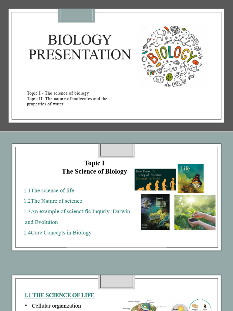 Biology: Molecules and Evolution Insights | PDF | Ph | Chemical Bond