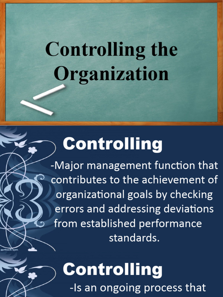Controlling The Organization | PDF | Information System | Procurement