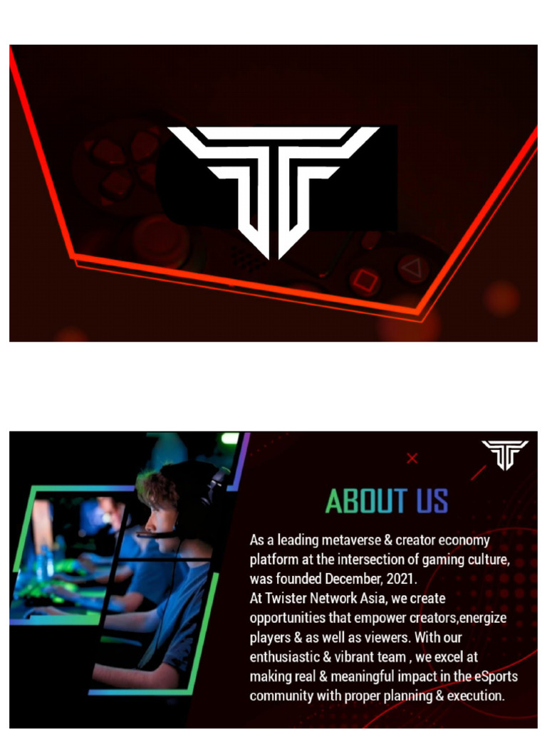 Twister Esports Ppt | PDF