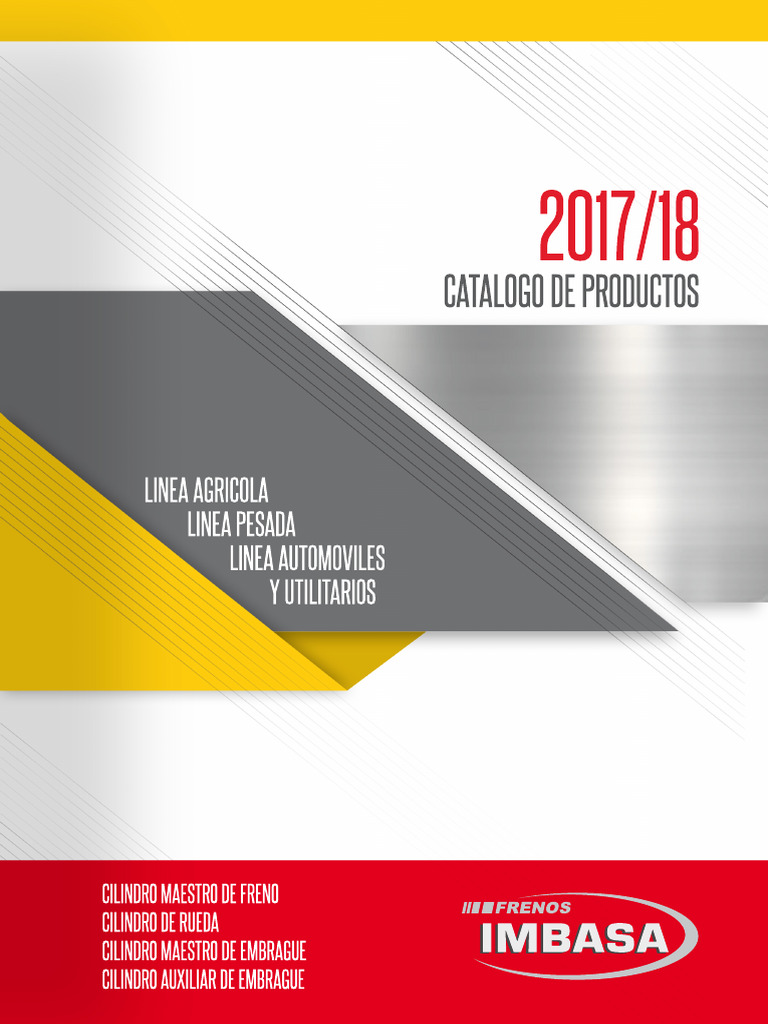 Catalogo IMBASA Fusionado | PDF