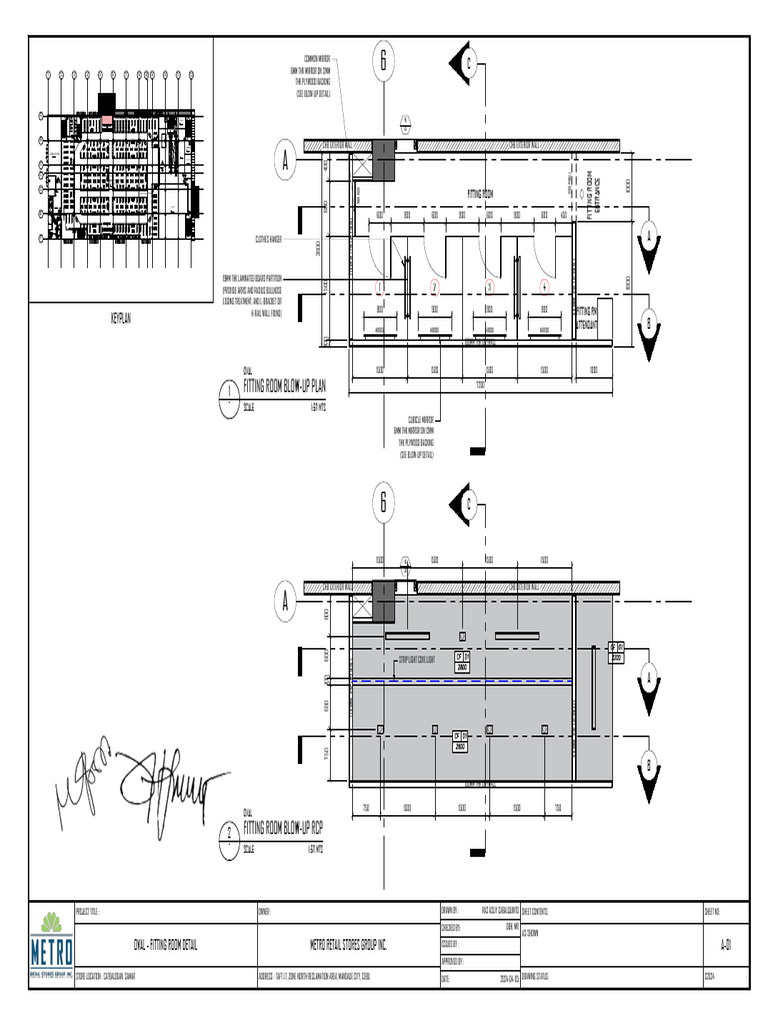 CHB Exterior Wall and Fitting Room Design | PDF | Drywall ...