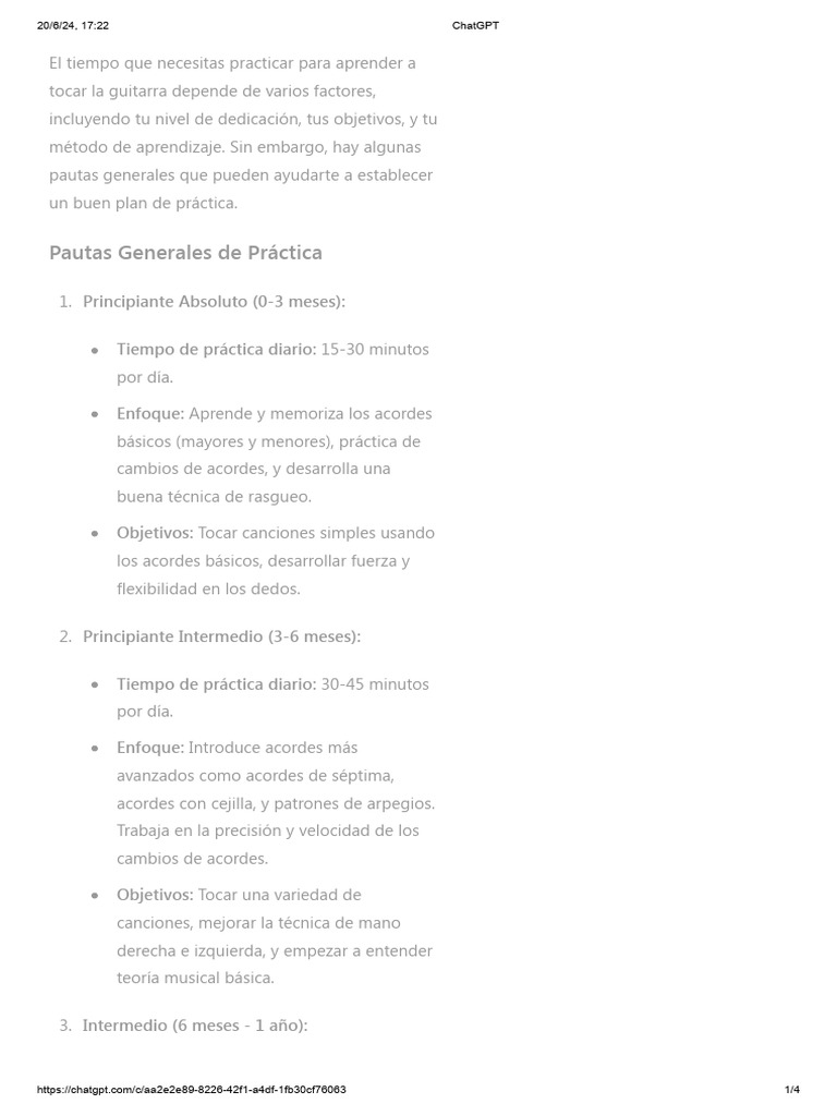 Chat Gpt | Descargar gratis PDF | Acorde (Música) | Ritmo