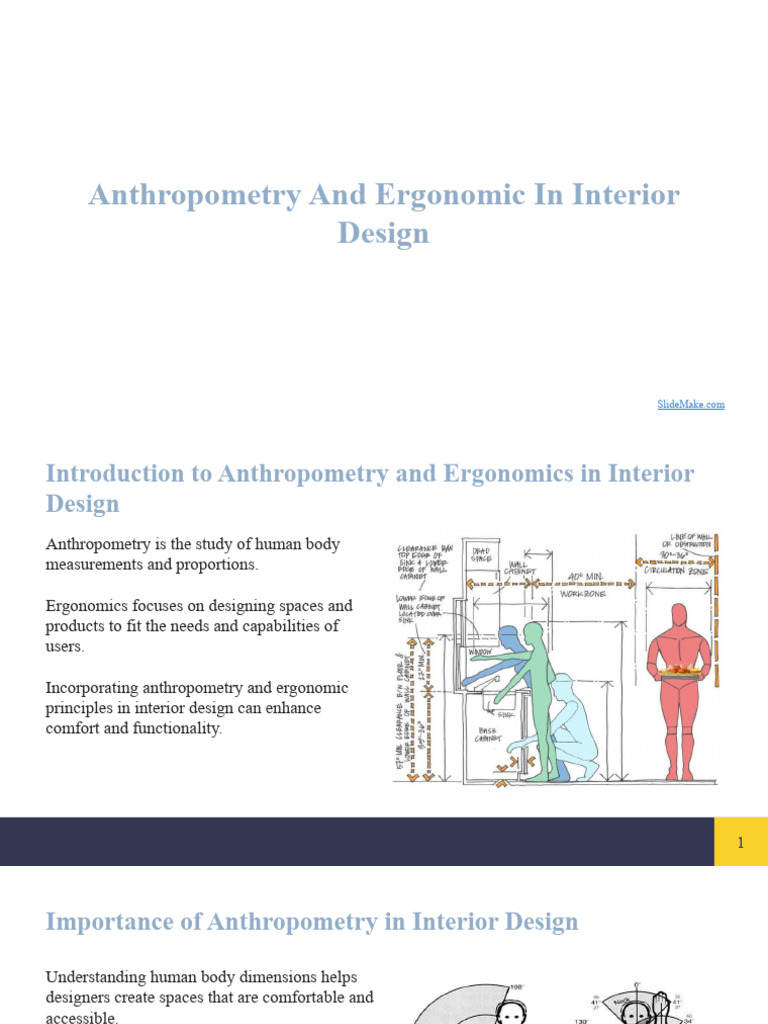 Anthropometry and Ergonomic in Interior Design | PDF | Human Factors ...