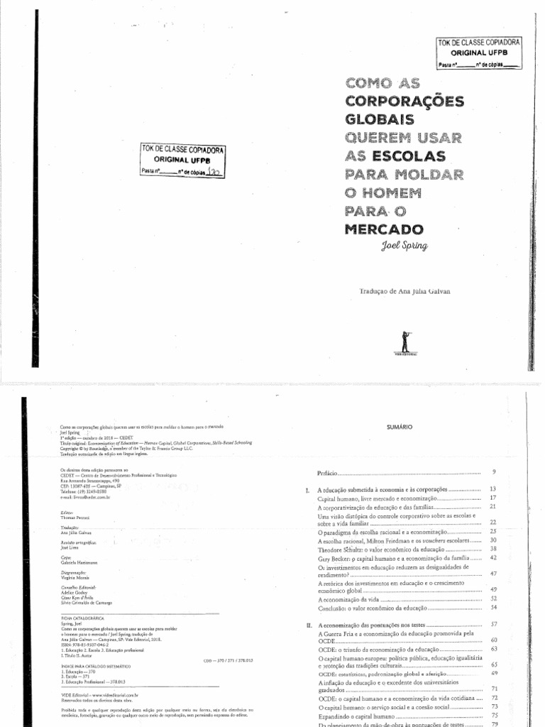 Livro - Joel Spring | PDF