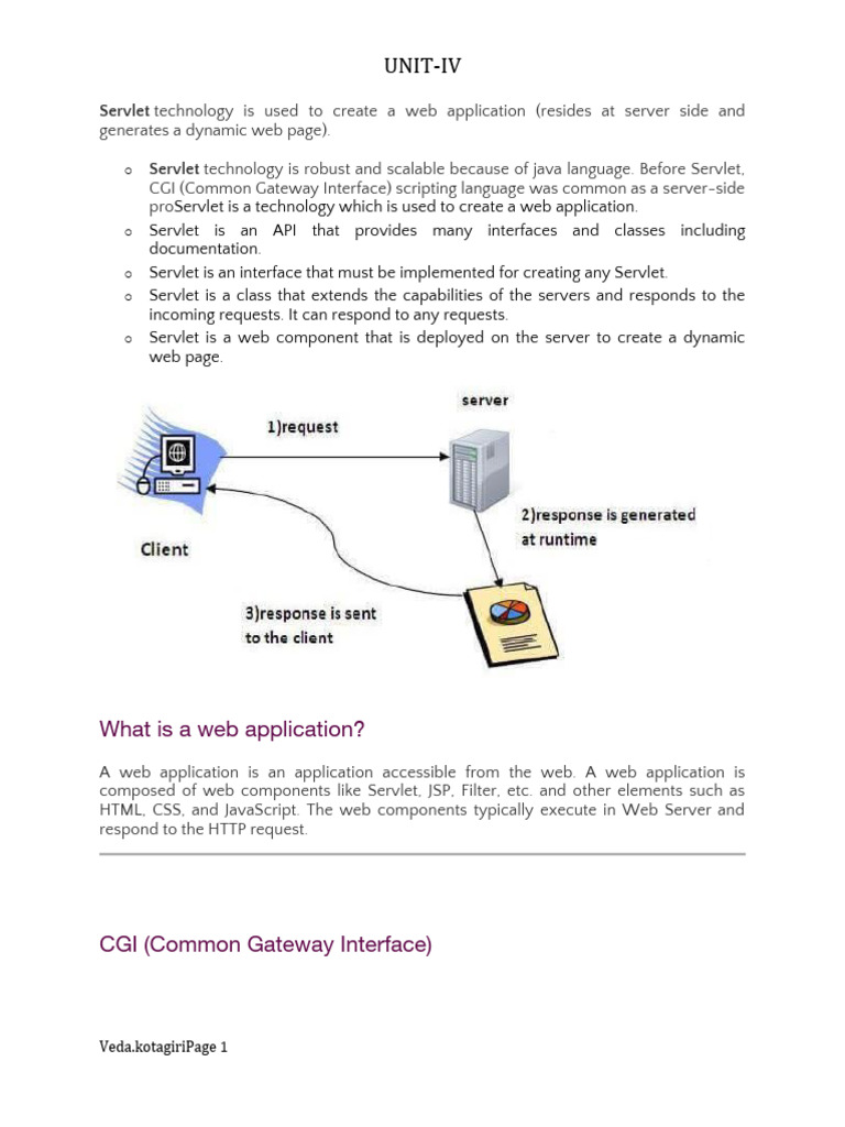 Unit 4servlets | PDF | Http Cookie | Networking