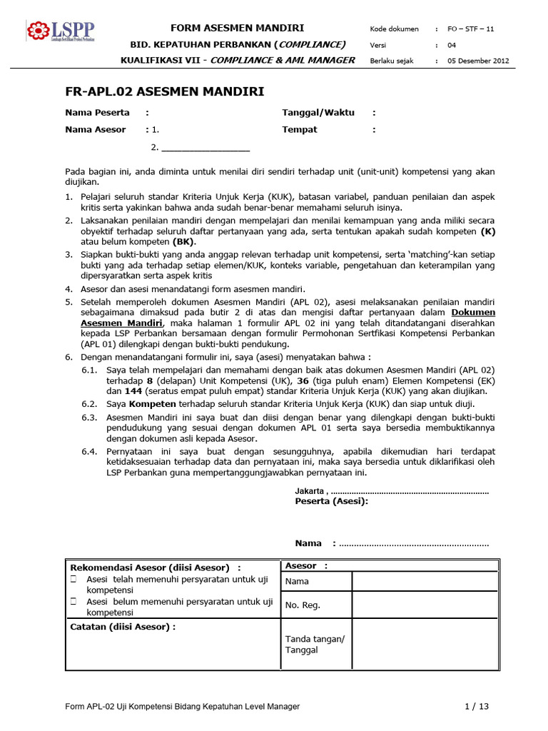 Apl 02 CMP Tingkat Manager | PDF