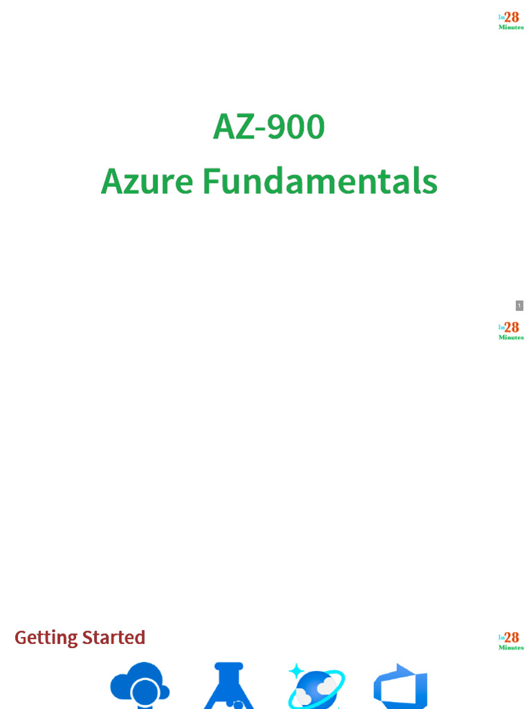 CoursePresentation AZ900 AzureFundamentals | PDF | Databases | Cloud ...