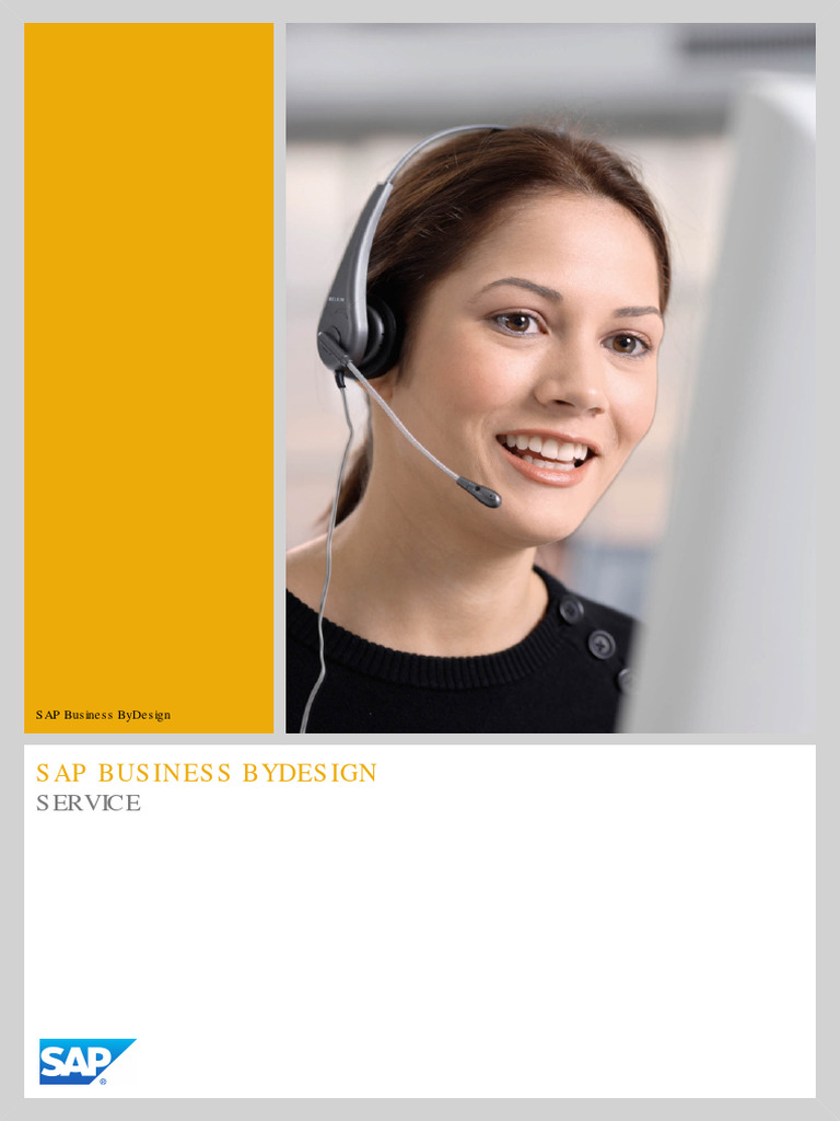 SAP Business ByDesign Service# | PDF | Payments | Cheque