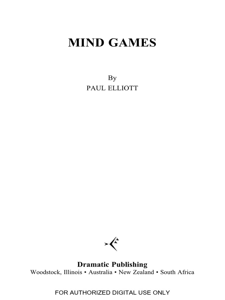 Mind Games by Paul Elliot | PDF | Copyright | Royalty Payment