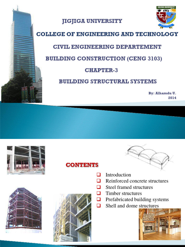 Chapter-3 Building Structural Systems | PDF | Concrete | Building ...