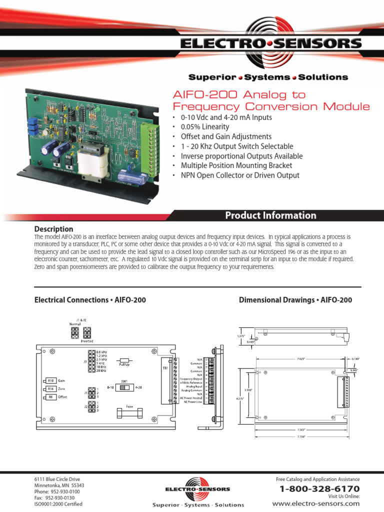 AIFO200 ES992 RevE | PDF | Computer Engineering | Electrical Components