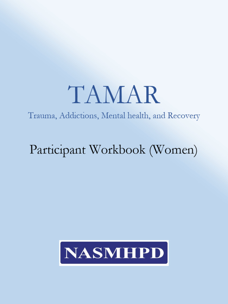 TAMAR NYS DOCCS Participant Workbook - Women | PDF | Emotional Self Regulation | Breathing
