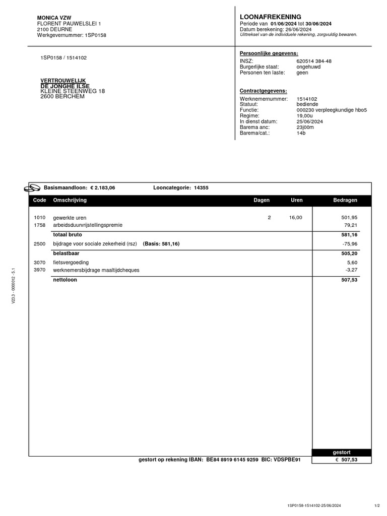 Preuve de Domiciliation | PDF