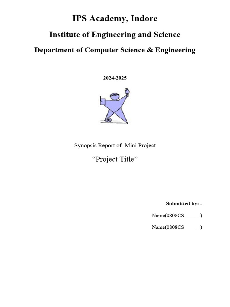 Synopsis Format | PDF | Computers