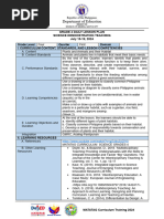 Matatag Lesson Plan For Demo Template | PDF