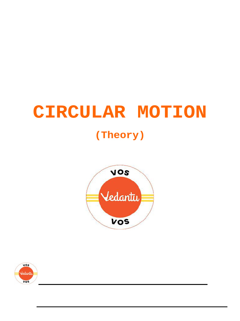 Theory_Circular Motion_JEE (3)-merged (1) | PDF | Acceleration | Angle