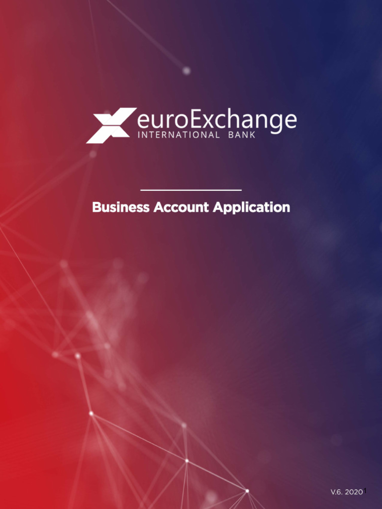 Business Account Application Form v7 | PDF | Banks | Business