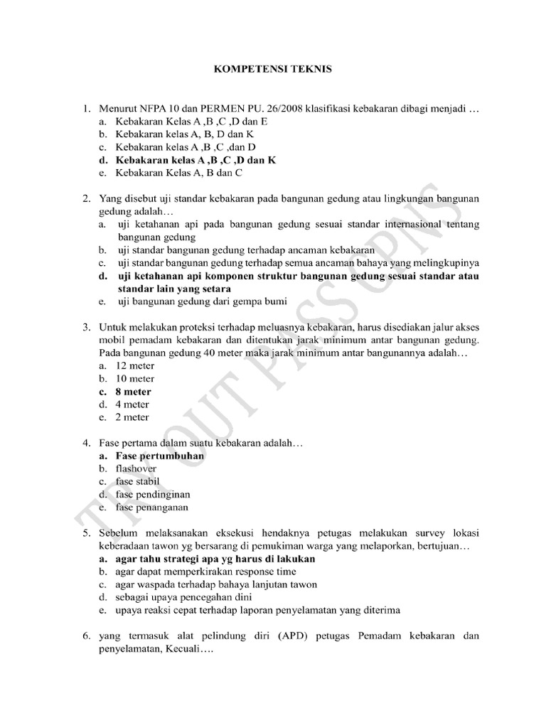 Paket Latihan 1 | PDF