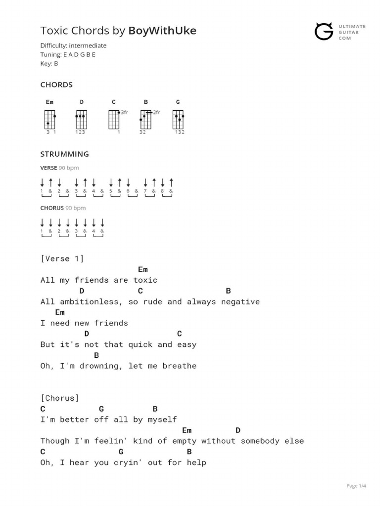Toxic Chords | PDF