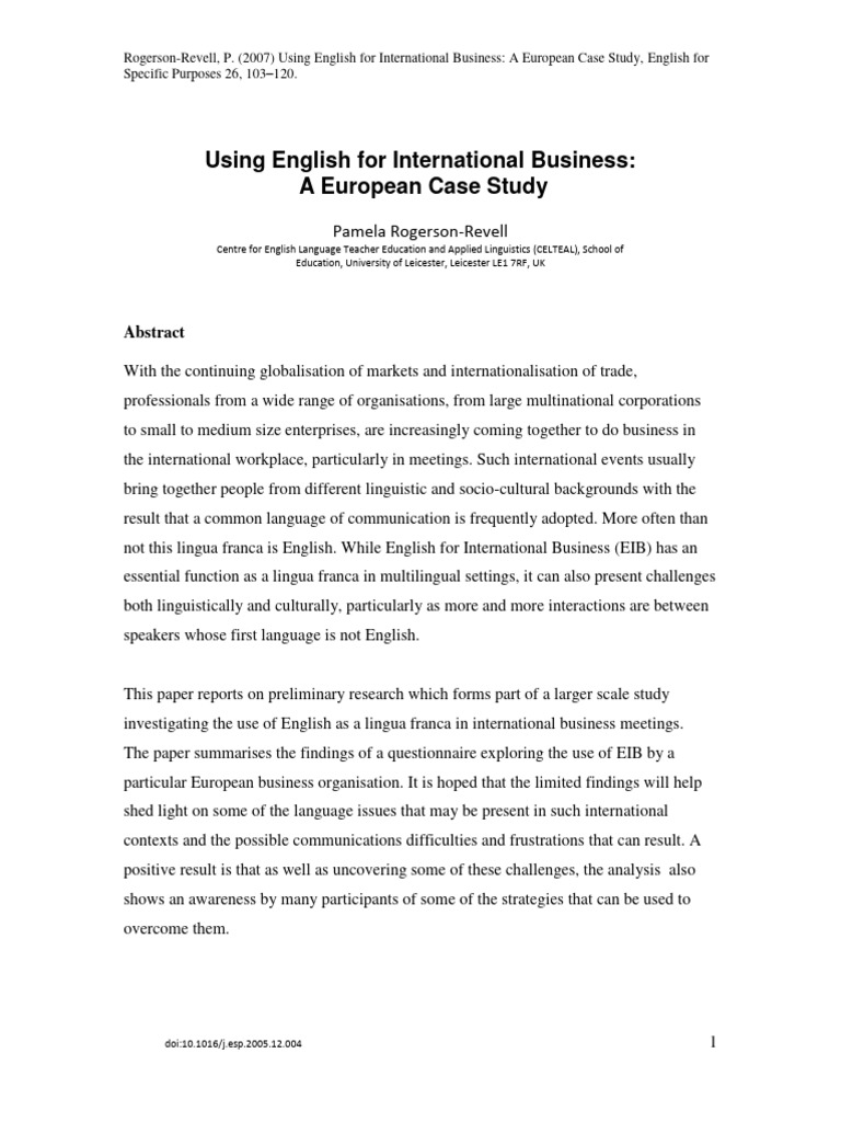 IEB ESPJ Final Version Dec 05 | PDF | English Language | Accent ...