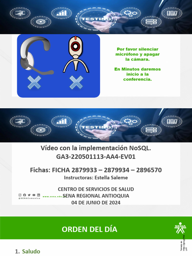 Implementación NoSQL en MongoDB | PDF | No Sql | Bases de datos