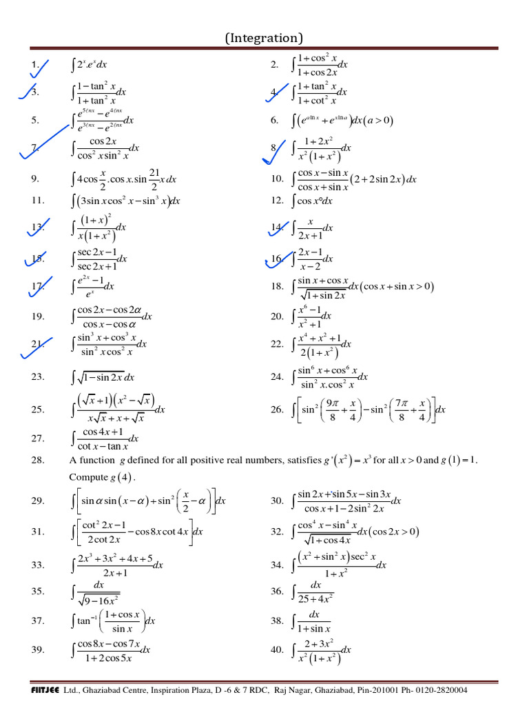Integration | PDF