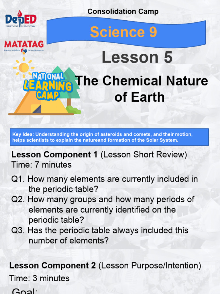 Science 9 Lesson 5 | PDF | Comet | Astronomy