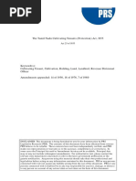 TN Cultivating Tenants Protection Act | PDF | Leasehold Estate | Eviction