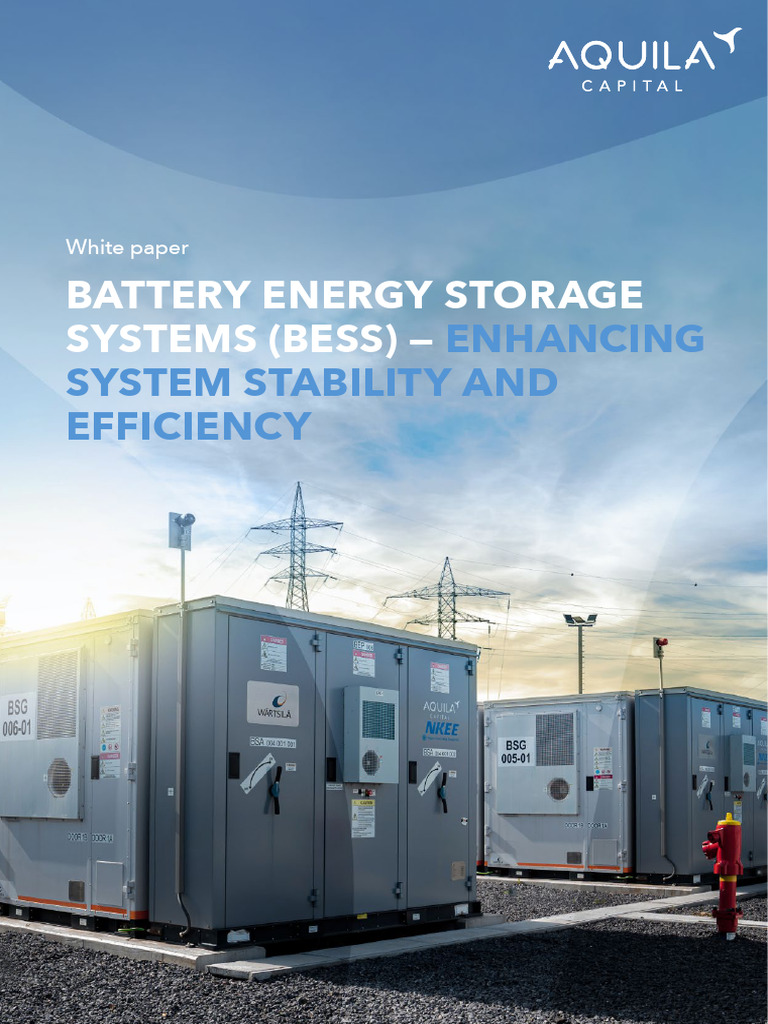 2024-06-24_Aquila-Capital_Whitepaper_BESS_EN | PDF | Energy Storage ...