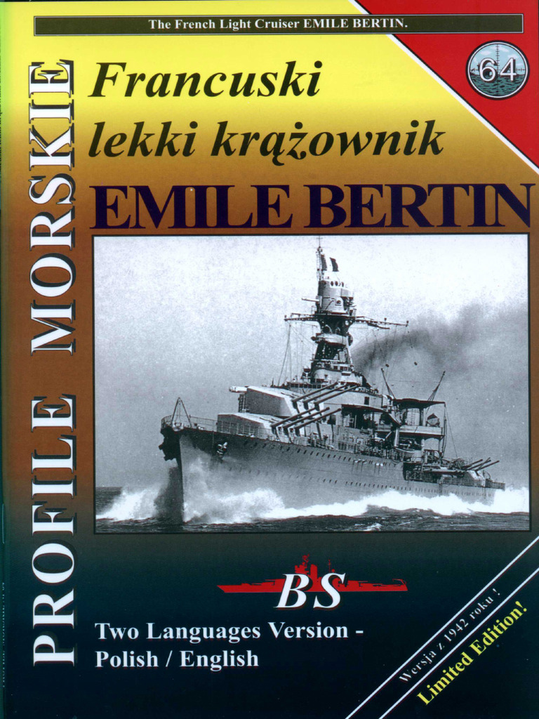 Franzuski Lekkie Krazownik Emile Bertin (PDFDrive) | PDF