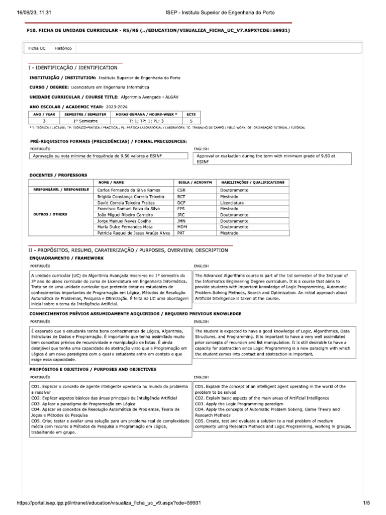 Fuc Algav 2023-2034 | PDF