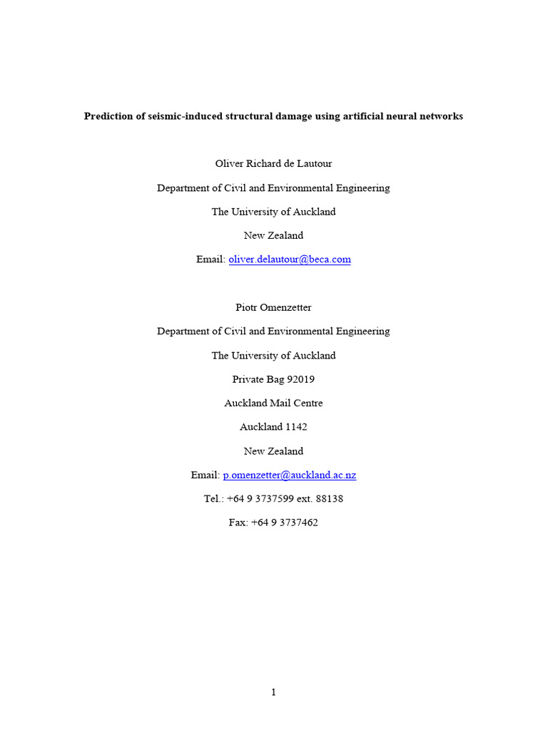 RNA Edificaciones Disipadores (Ingles) ARTICULO | PDF | Strength Of Materials | Artificial ...